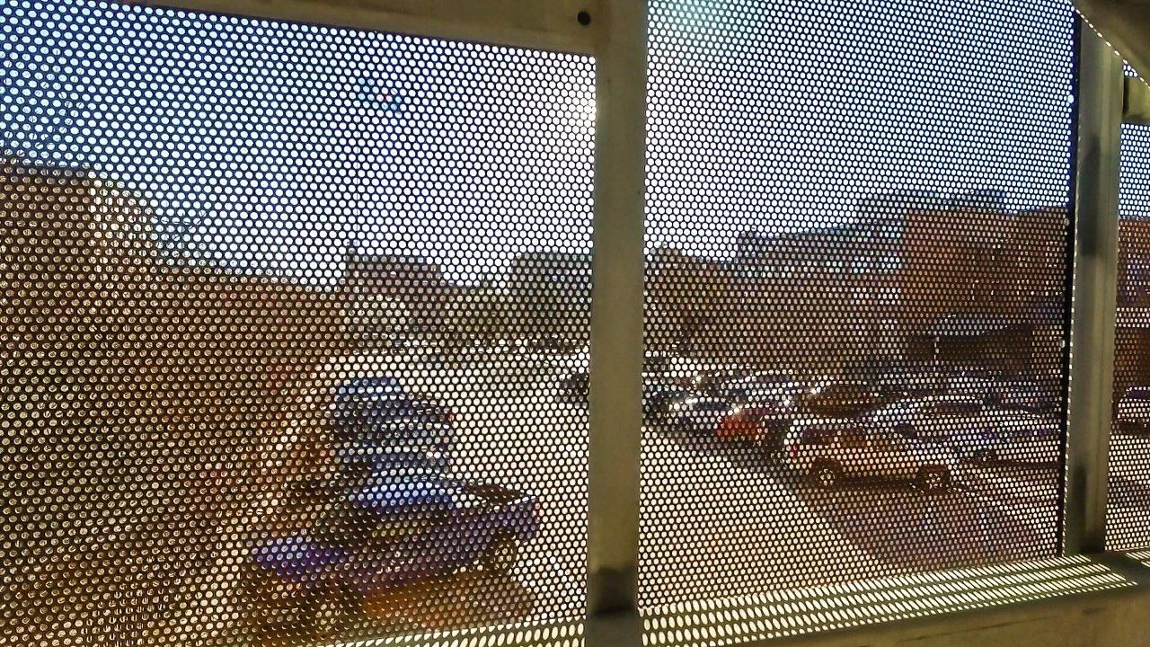 Perforated Corten Corrugated Panel Western States Metal Roofing