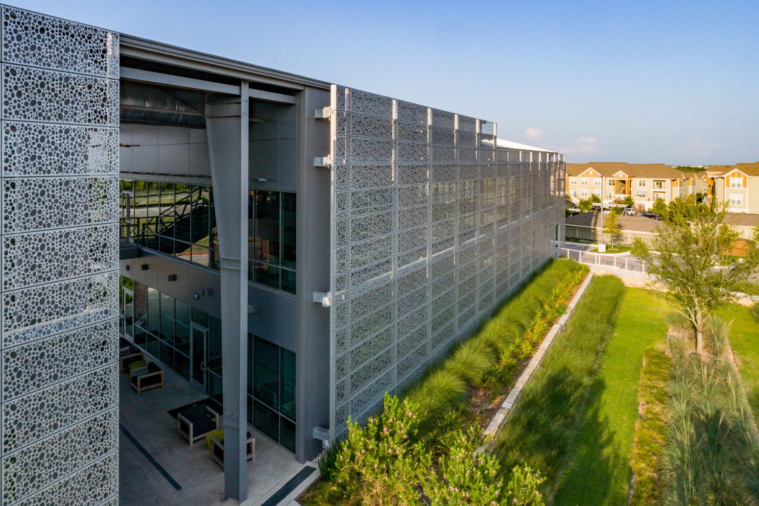 Perforated Metal Cladding Qi. Alum. Aluminum Perforated Wall Cladding